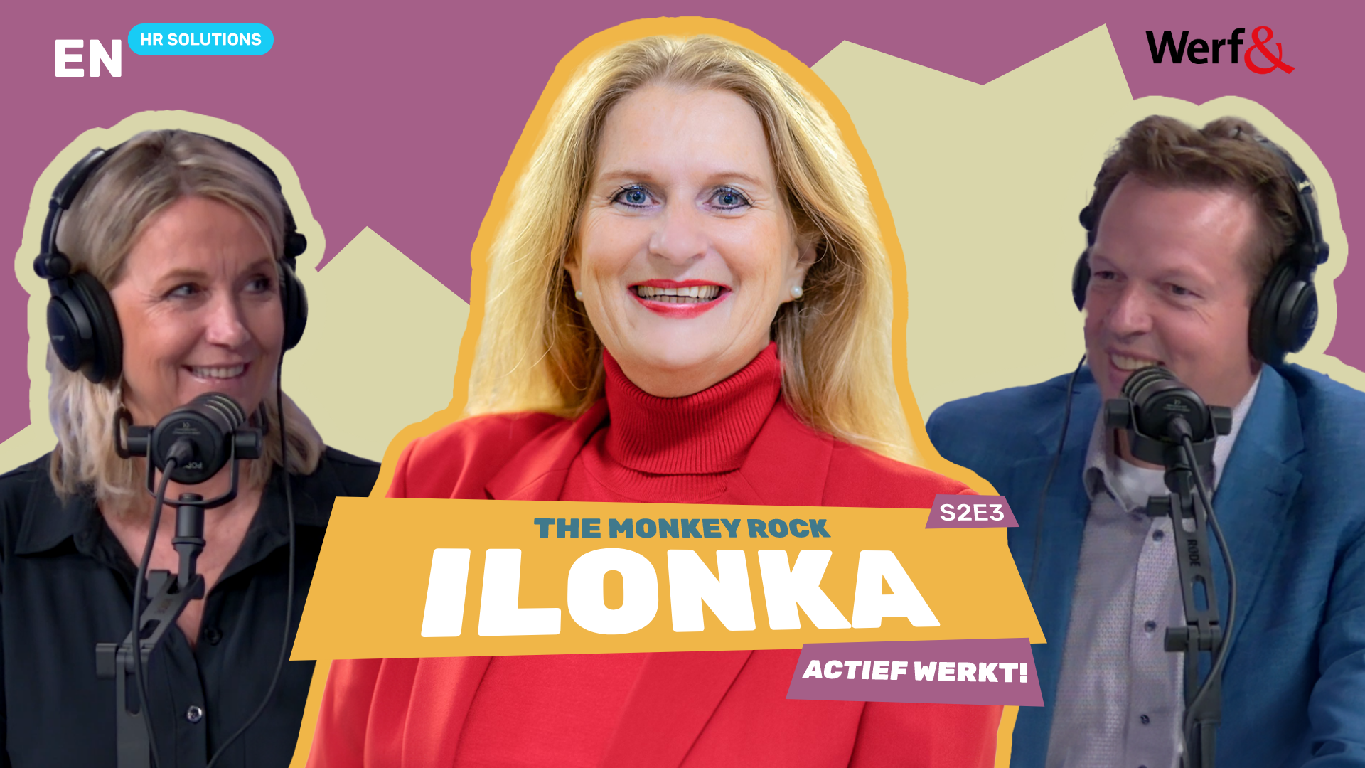 The Monkey Rock podcast met Ilonka Drenker van Actief Werkt.